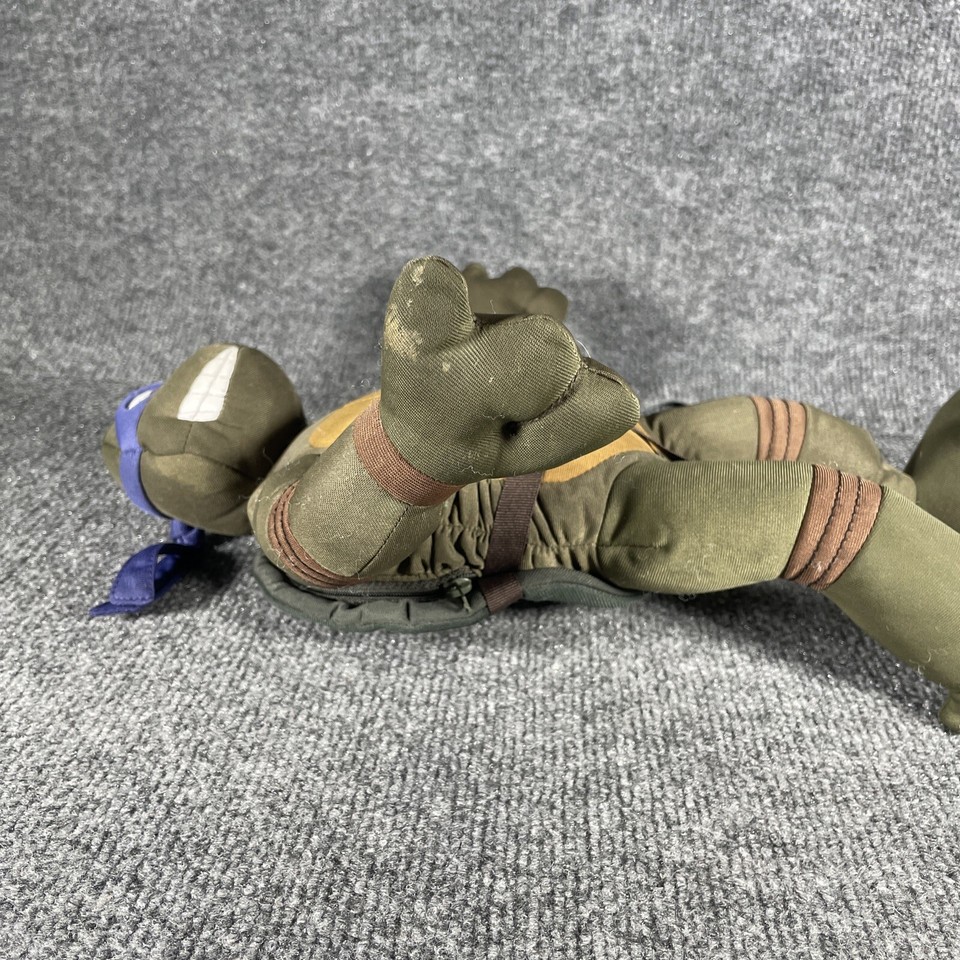 Vintage 2003 Playmates "15" Donatello TNT Stuffed Plush Doll Toy | eBay