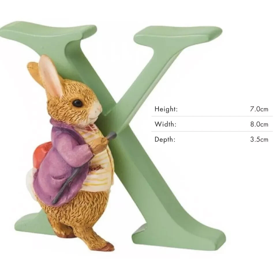 Peter Rabbit Letters Collection - Choose your letter A-Z | eBay UK