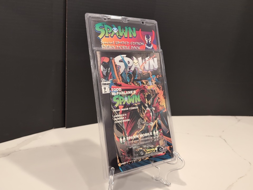 SPAWN Special Limited Edition Mobile Pack #7 1993 Hot Wheels Car Comic ...