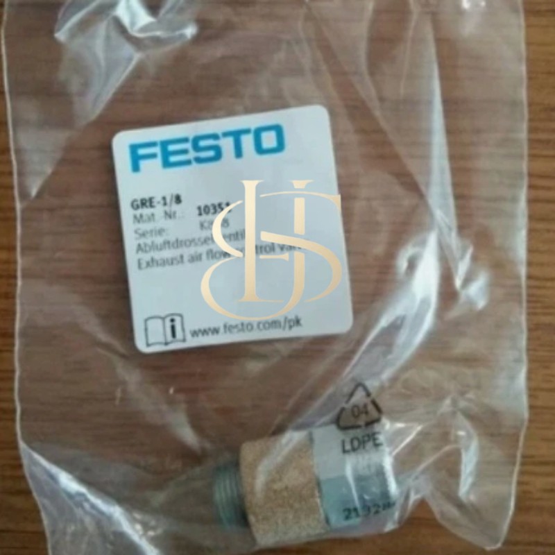 1PCS NEW FESTO GRE-1/8 10351 Exhaust Air Flow Control Valve Fast ...