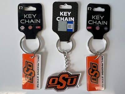 WOW! 3 Oklahoma State OSU Key Rings Chains NCAA & FAST FREE SHIP | eBay