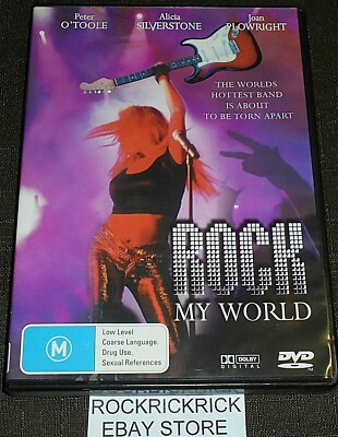 ROCK MY WORLD DVD REGION 4 (PETER O'TOOLE, ALICIA SILVERSTONE,JOAN ...