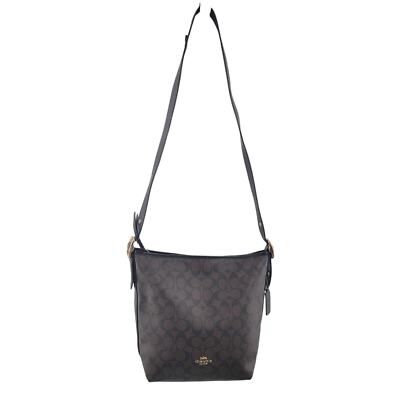 Coach Factory Val Duffle Bag In Signature Canvas Shoulder Bag Crossbody ...