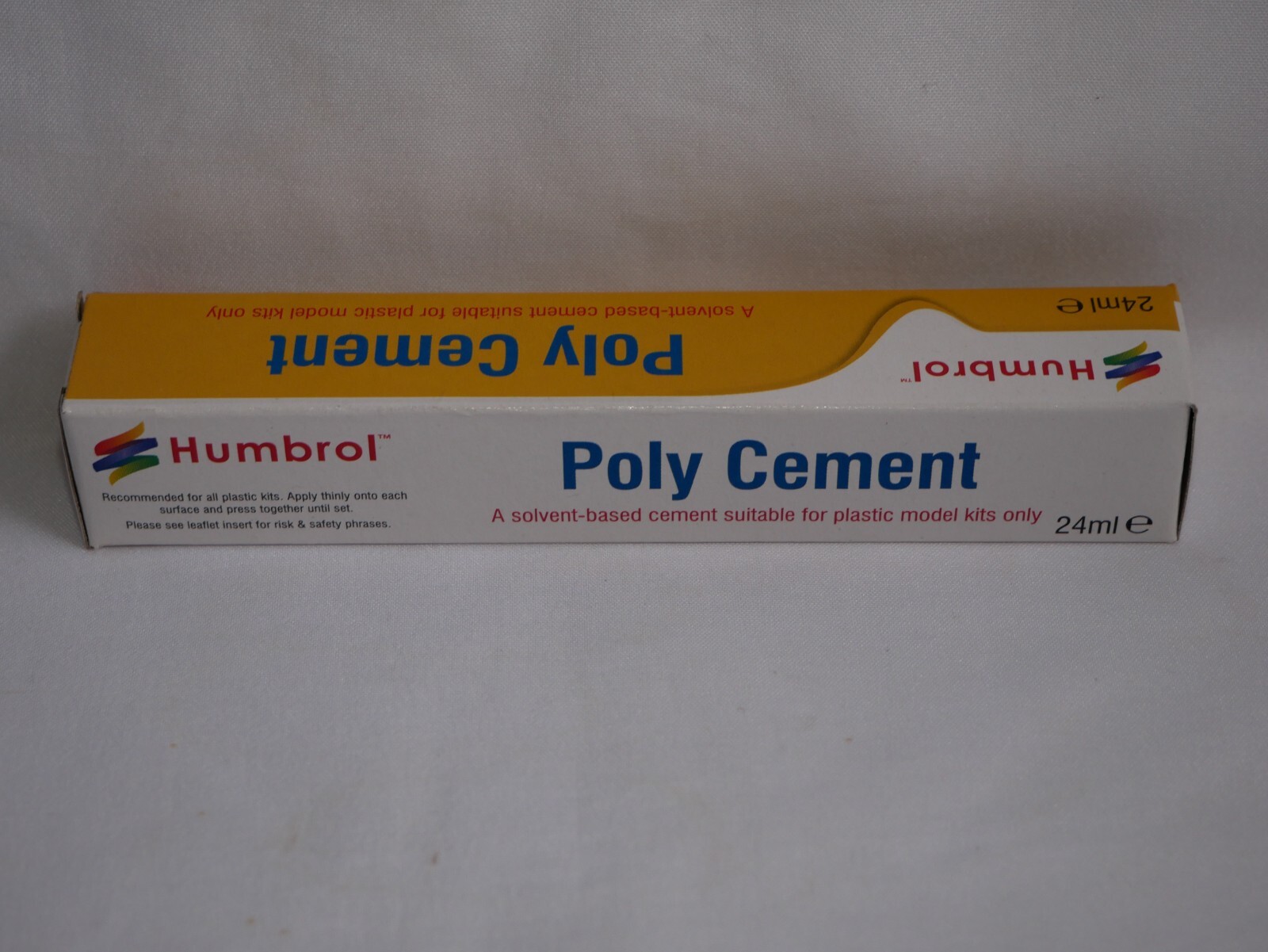 Humbrol Large Poly Cement A Solvent Based Glue For Plastics Models 24ml ...