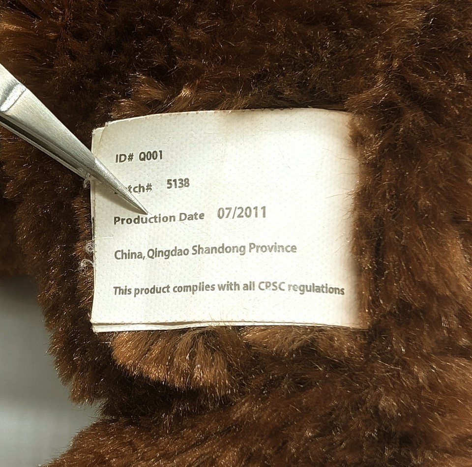 2011 Kellytoy Brown Bear Hand Puppet Plush Stuffed Animal 10" | eBay