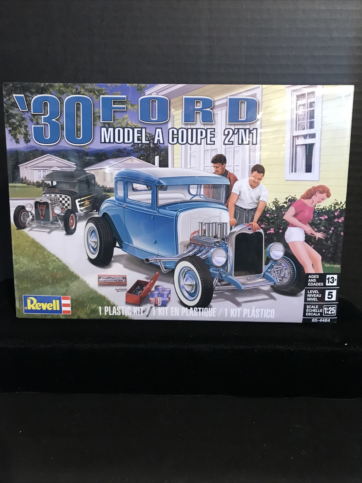 REVELL 85-4464 ‘30 FORD MODEL A COUPE MODEL KIT-NIB-1:25 SCALE | eBay