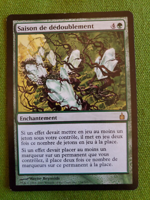 FR/VF Saison de dédoublement - Doubling Season MTG Ravnica Magic | eBay