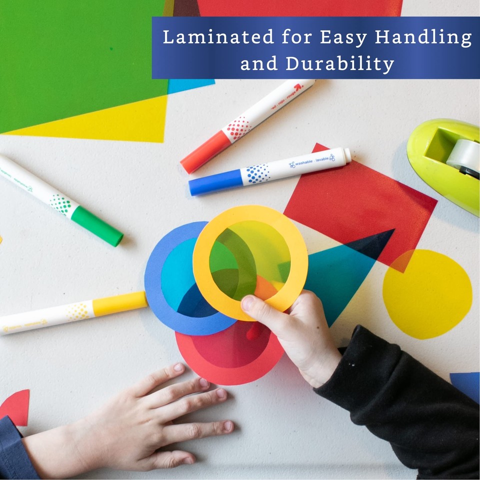 210 pcs Cello Sheets 8 x 8 in (10 Colors Assorted Value Pack) - Colored ...