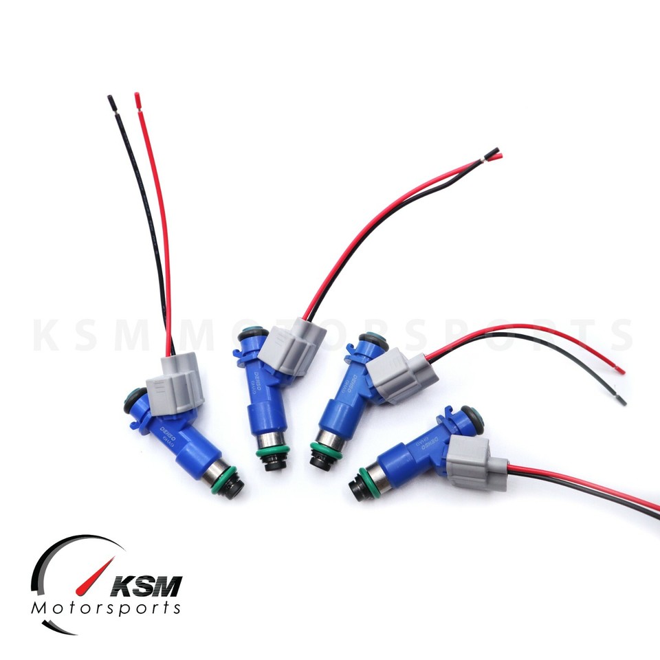 410cc Injectors for Honda Acura RDX Denso B16 B18 K20 K24 DC EG EK ITR ...