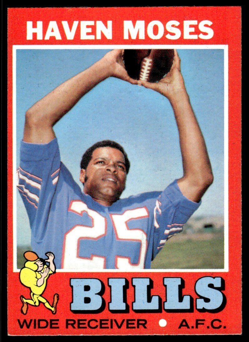 1971 TOPPS HAVEN MOSES BUFFALO BILLS #112A | eBay