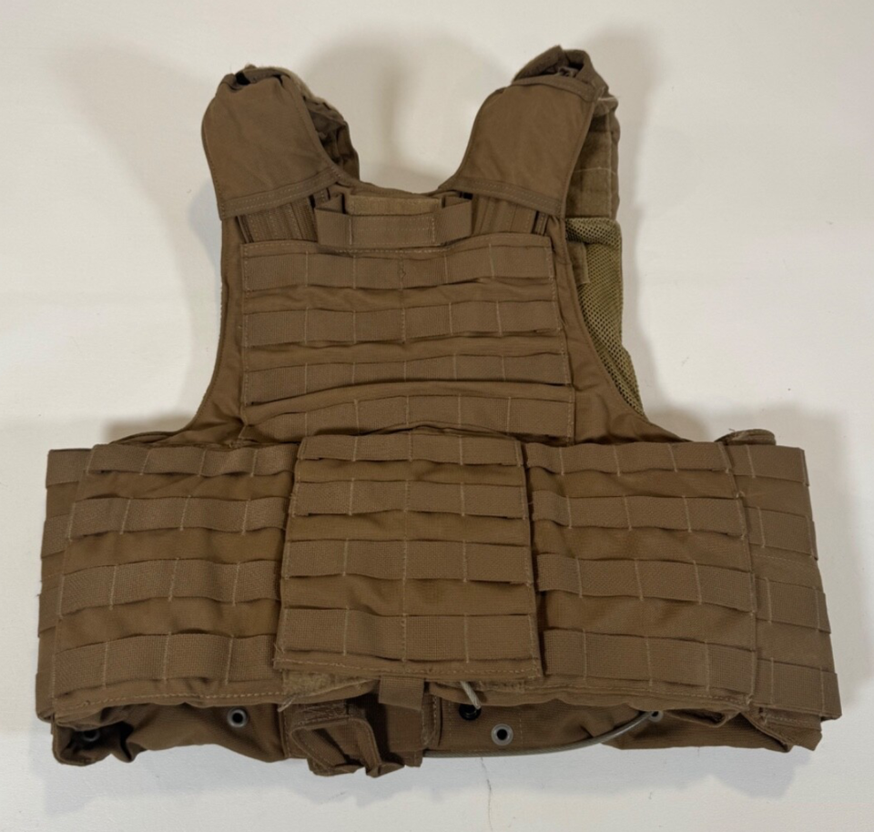 New Eagle Industries MC (Land) CIRAS Vest Plate Carrier Coyote Medium ...