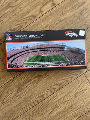 MasterPieces NFL Stadium Panoramic Jigsaw Puzzle 1000-Piece Denver ...