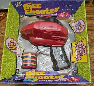 Vintage 2000 Kids Only Disc Shooter Game Foam Disks-YELLOW/RED - BNIB ...