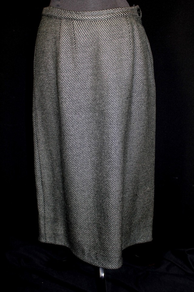 EXCEPTIONAL VINTAGE 1950'S DESIGNER ROBAL ORIGINAL SUIT BLACK LAMBS ...