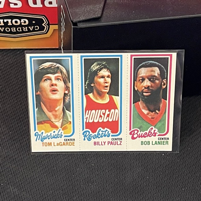 1980-81 Topps - #150-109-69 Billy Paultz, Tom LaGarde, Bob Lanier (RC ...