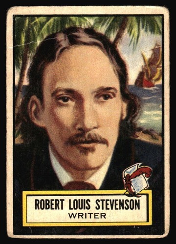 1952 Topps Look 'N See Vintage card #116 Robert Louis Stevenson *Low ...