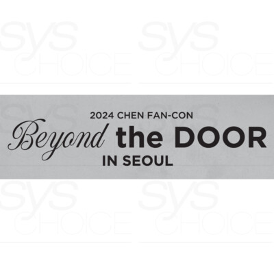 2024 CHEN FAN-CON Beyond the DOOR OFFICIAL MD + Tracking Number | eBay