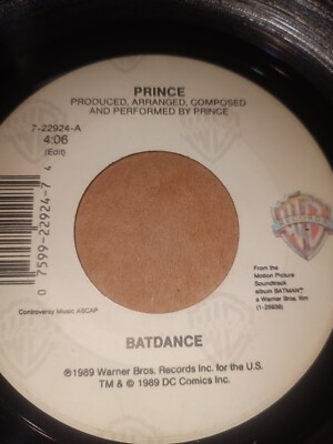 PRINCE 45 rpm record BATDANCE / 200 BALLOONS n excellent condition | eBay