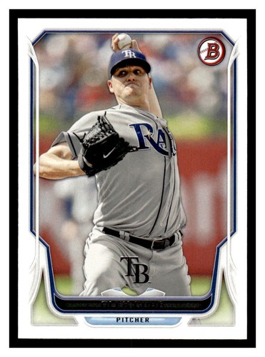 2014 Bowman #108 Alex Cobb - Tampa Bay Rays UER | eBay