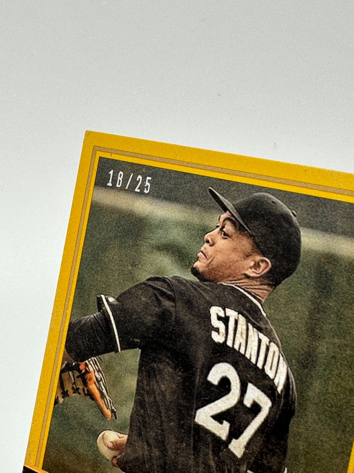 2013 Panini America's Pastime Michael Giancarlo Stanton GOLD Insert ...