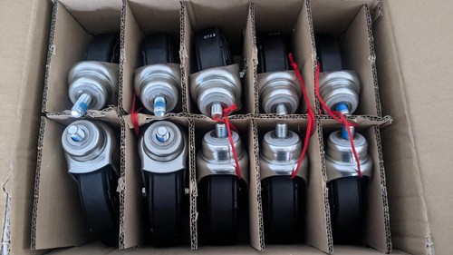 Gatekeeper Systems W-9470A 5" Trolley Smart Wheel Caster Assembly (Box ...