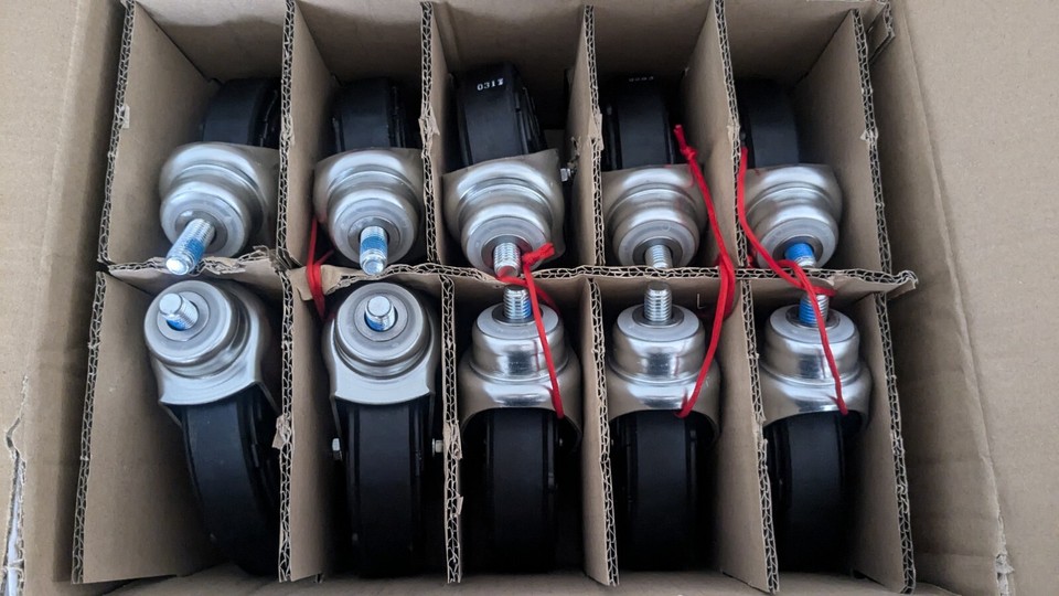 Gatekeeper Systems W-9470A 5" Trolley Smart Wheel Caster Assembly (Box ...