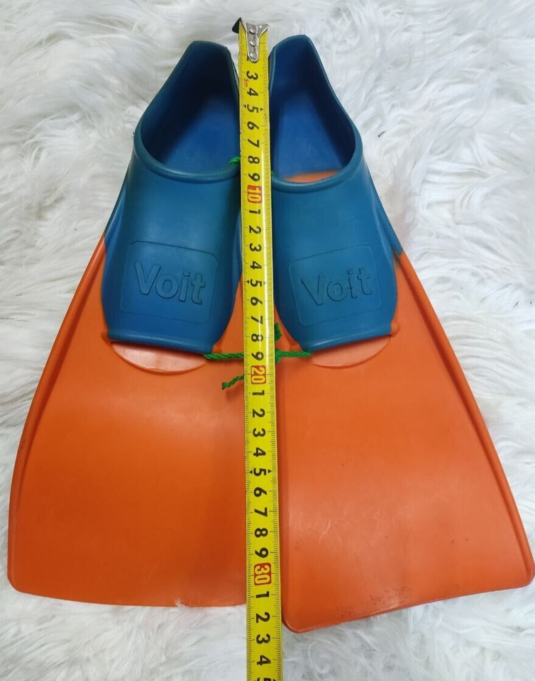 Voit Scuba Fins Floating Excellent Condition Rare Multicolor Snokerling ...