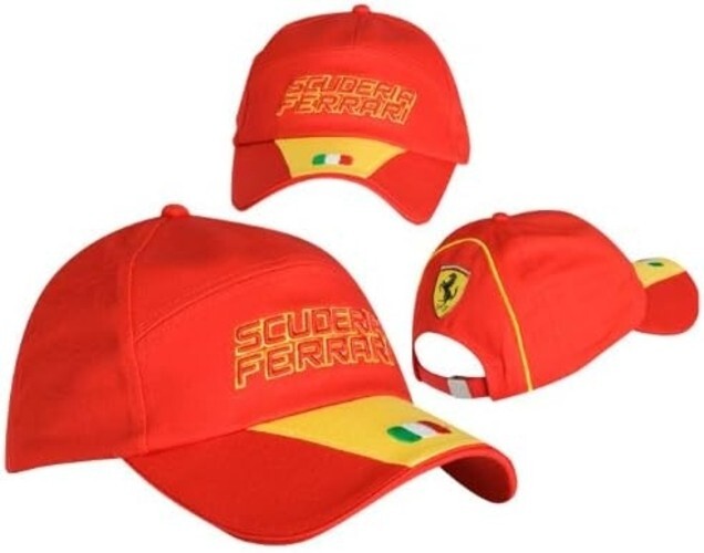 Red Puma Ferrari Baseball Cap | eBay