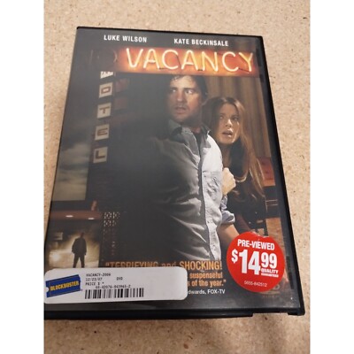 Vacancy (DVD, 2007) Kate Beckinsale, Luke Wilson | eBay