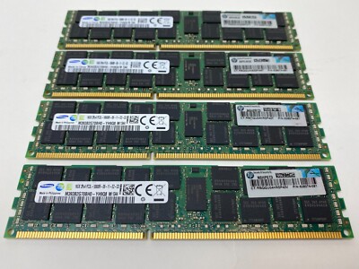 Samsung 32GB 2Rx4 PC3L 10600R-09-11-E2-D3 Memory (2x16GB) M393B2G70BH0 ...