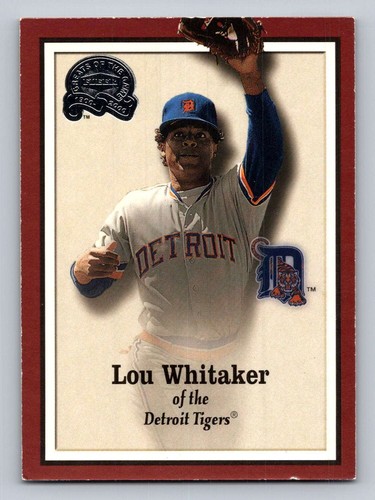 2000 Fleer Greats of the Game #13 Lou Whitaker Tigers | eBay