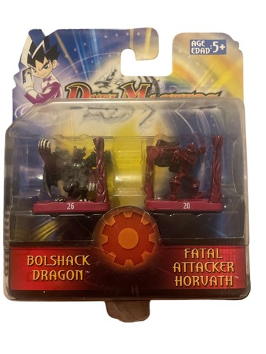 Duel Master Bolshack Dragon & Fatal Attacker Horvath (2003) Hasbro ...