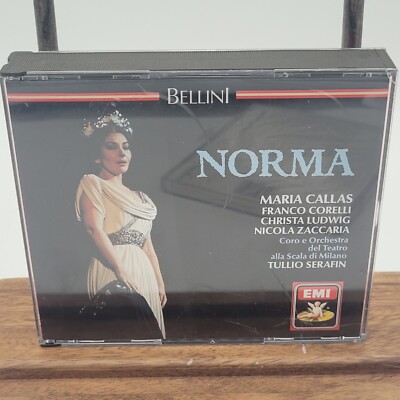 Bellini: Norma 3x CD 1999 EMI Set With Insert | eBay