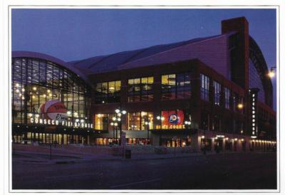 CONSECO (BANKERS LIFE) FIELDHOUSE HOME OF THE INDIANA PACERS ...