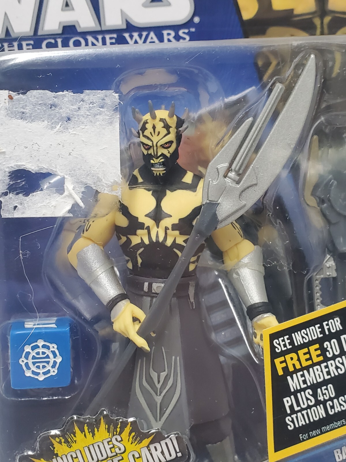 2011 Hasbro Star Wars Figure CW55 Savage Opress NIP MOC Yellow Darth ...