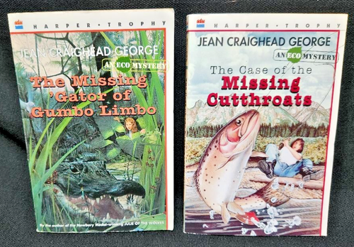 2 wonderful books; Harper Trophy Books- Eco Mystery; fun reading!! | eBay