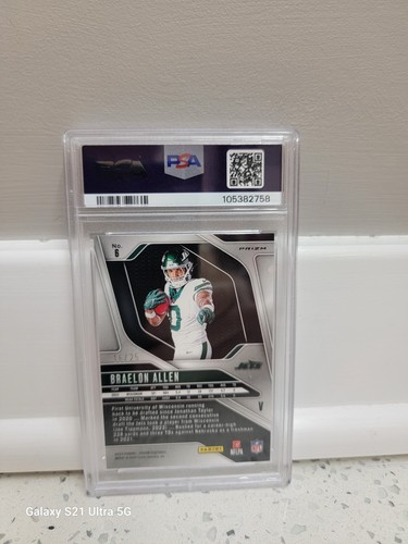 2024 Panini Prizim Braelon Allen Rookie Variation Mojo /25 PSA 9 | eBay