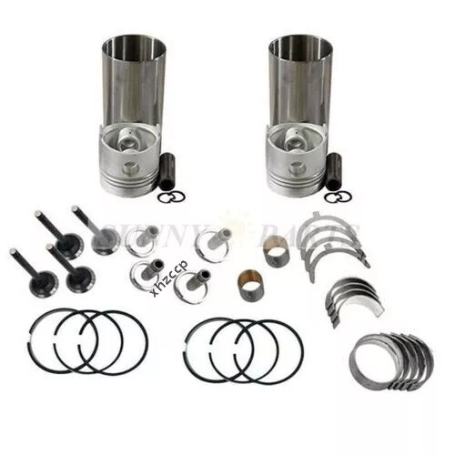 Fits Kubota B5000 B5001 B5100 Tractors Z500 Engine Overhaul Rebuild Kit ...