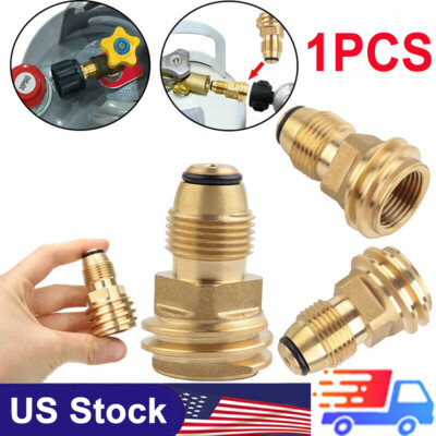 Converts Propane Tank POL LP Tank Valve to QCC1/Type1 Outlet Brass ...