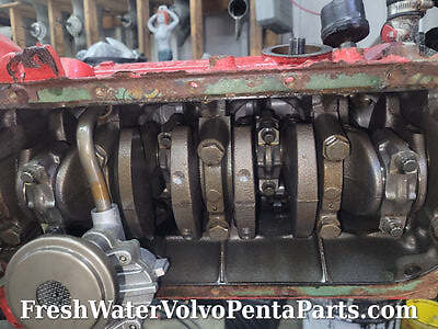 Volvo Penta 1986 B230 short Block rotating assembly AQ131 B230 230B | eBay