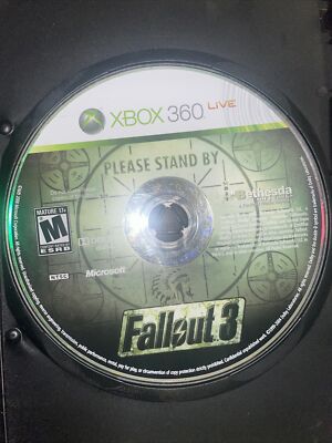 Fallout 3 - Xbox 360 - Case (no cover) And GAME Disc 93155126800| eBay