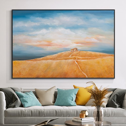 Abstract 100% Hand Painted Desert Oil Painting On Canvas Modern ...