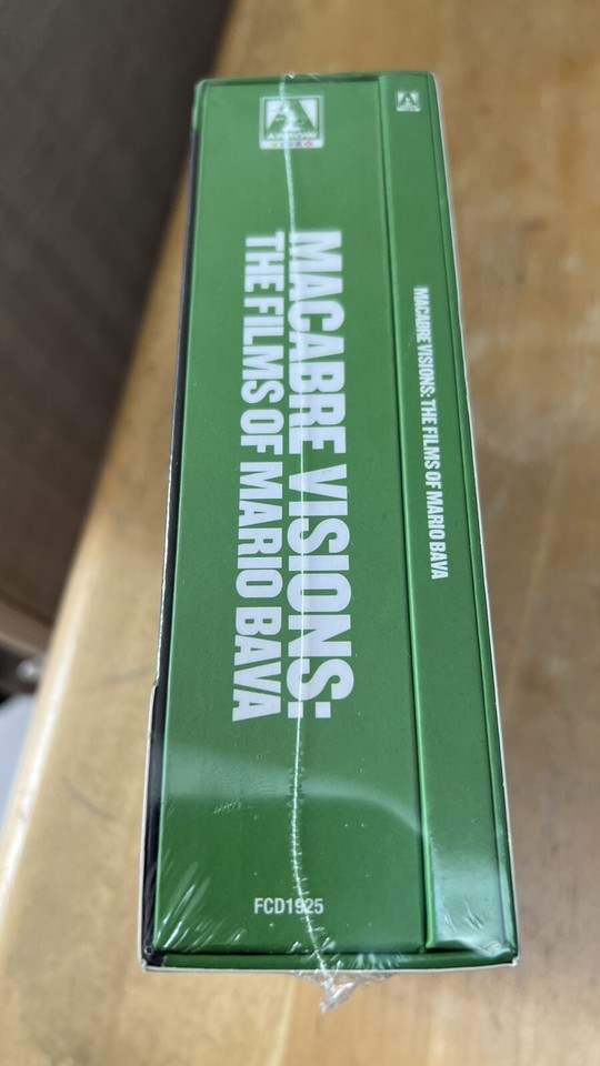 Macabre Visions The Films of Mario Bava Blu ray Arrow Video Brand New ...