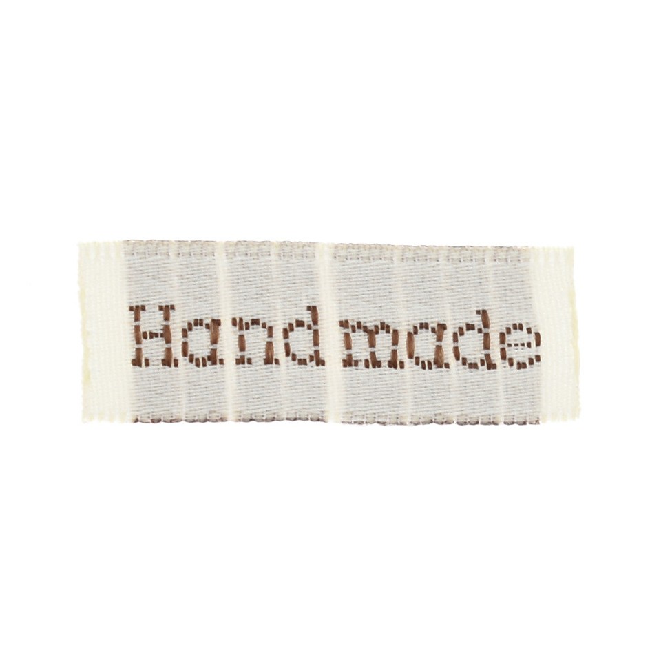 Handmade Woven Label Garment Tags Fabric Making Accessories Sewing ...