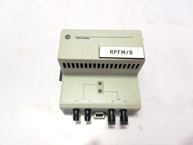 Allen Bradley ControlNet Fiber Module 1786-rpfm Series a 96244077 for ...