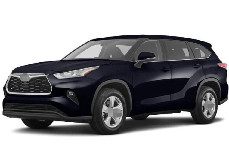 Black Red ABS Rear Trunk Spoiler Wing Flap Fits For Toyota Highlander ...