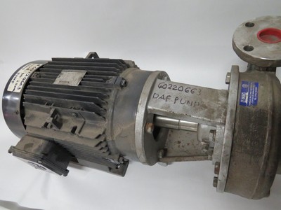 Generic DAF Pump C/W Techtop 15HP 3530RPM 575V 215JP TEFC 3Ph 13.2A ...