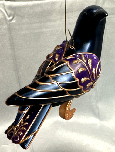 2017 Hallmark Keepsake Ravishing Raven Halloween Christmas Ornament | eBay