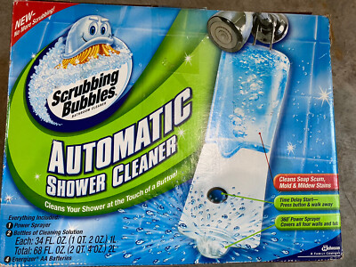 Scrubbing Bubbles Automatic Shower Cleaner Starter Kit 2 Bottles ...