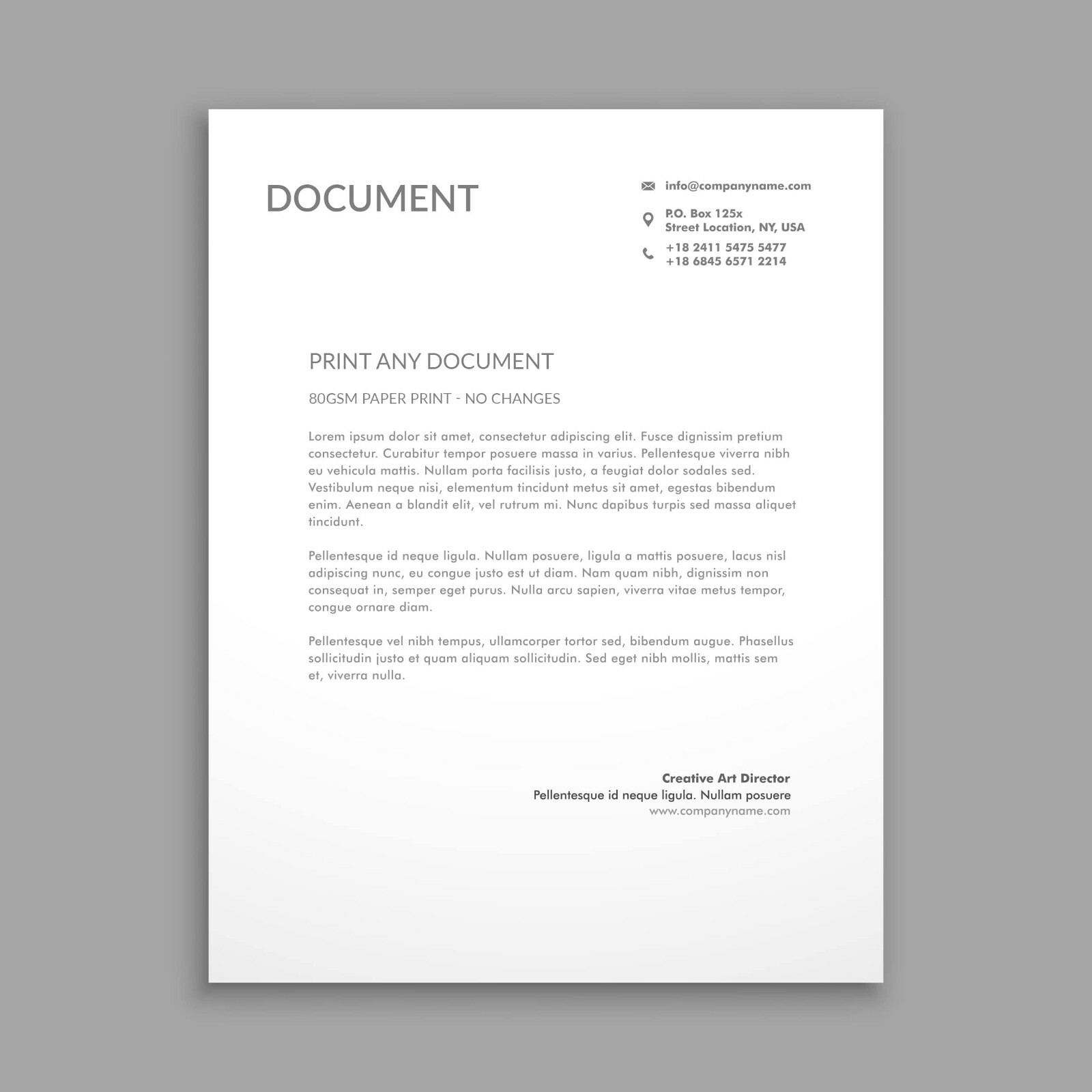 A4 Document Printing Service Full Colour Letterhead Printing EBay a4-document-printing-service-full-colour-letterhead-printing-ebay